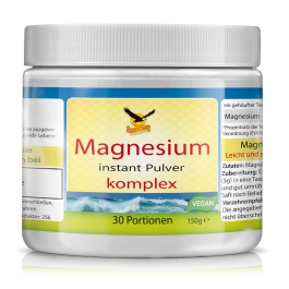 Magnesium instant Pulver komplex, 150g/30Portionen