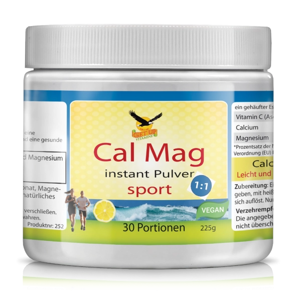 Cal Mag instant Pulver sport, 225g/30 Portionen
